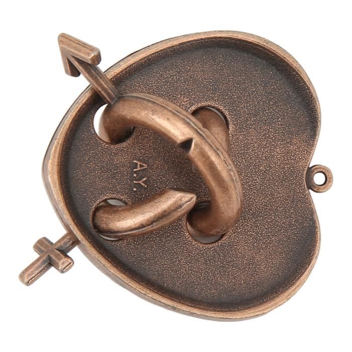 Casse-tête 3D - PWSHYMI - Jouet de puzzle en métal - Pour adultes - 1 ...