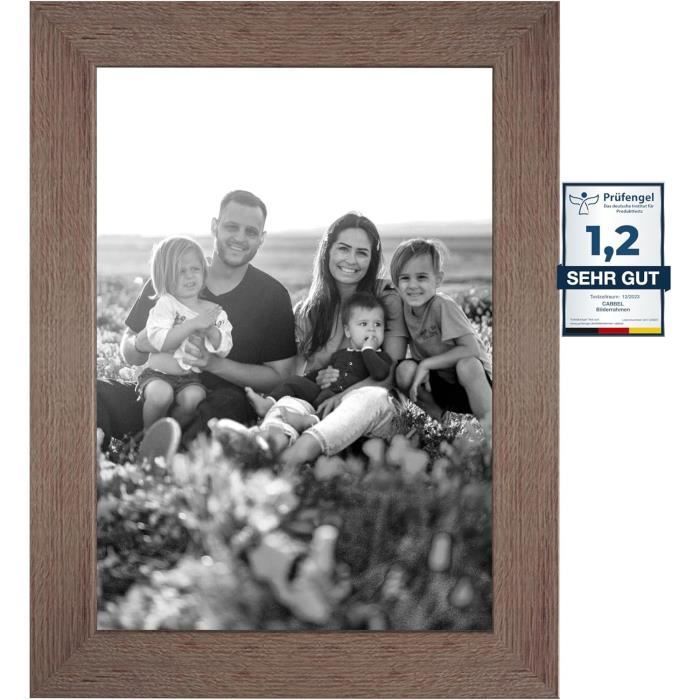 Cadre Photo 15X21 Cm,Bruncadre Stable En Bois Mdf,Verre Plexi ...
