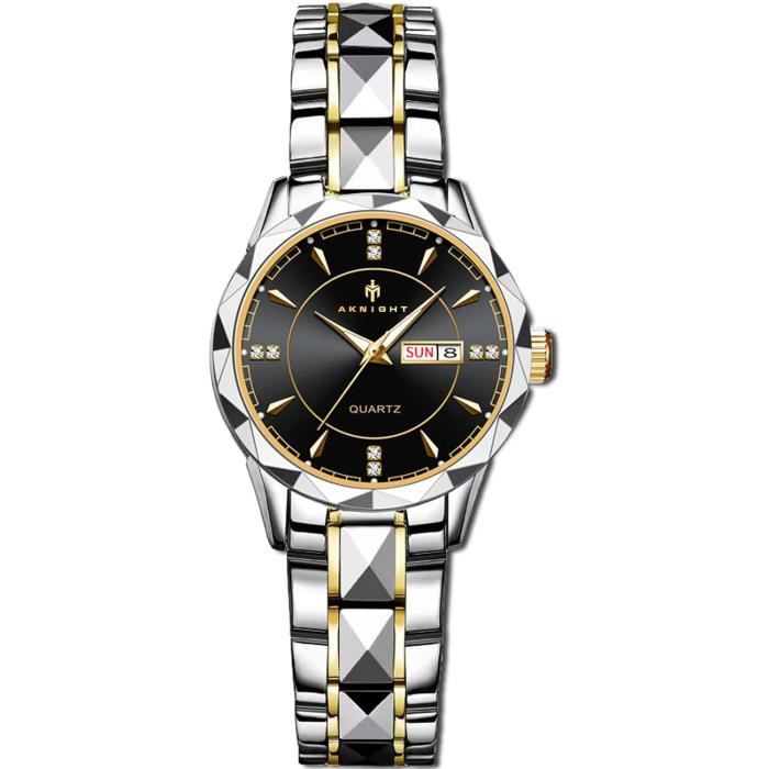 Aknight Montre Simple Et Décontractée À Mouvement À Quartz Pour Homme ...