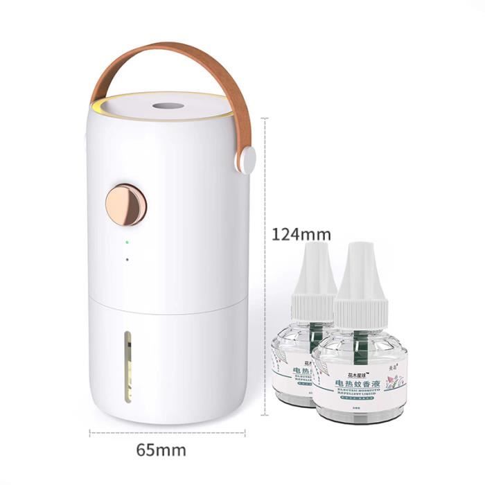 LAMPE ANTI-INSECTE,W2 Repellent liquid--Répulsif anti moustiques ...
