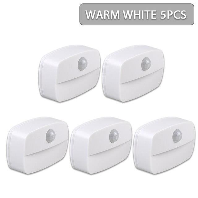 Veilleuse,warm light 5PC--Mini Veilleuses À Led Avec Capteur De ...