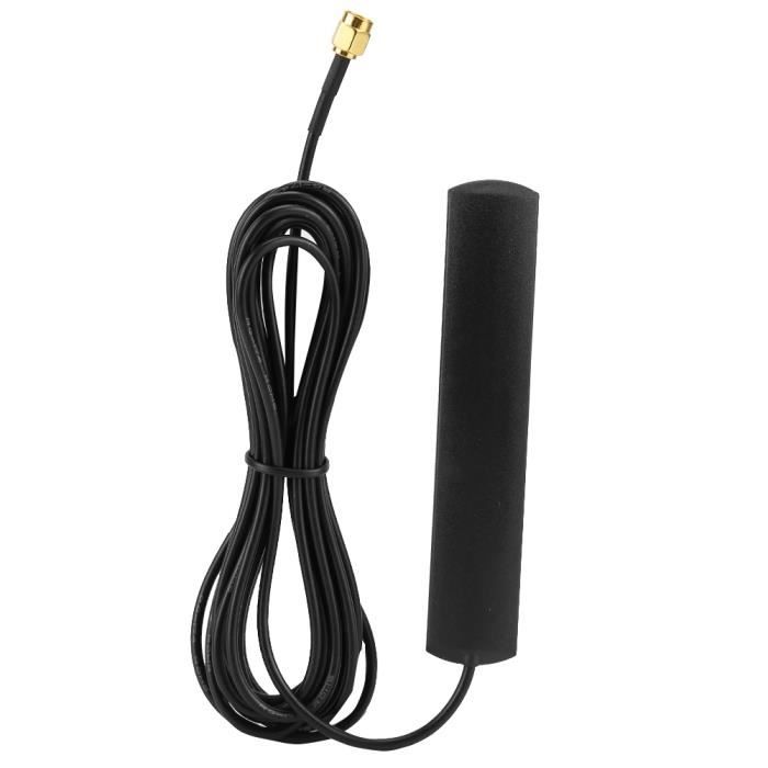 Zerone Antenne SMA Antenne de correction GPS Bluetooth Wifi 2.4G SMA pour adaptateur USB IP PC ...