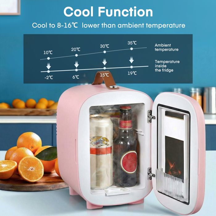 FOHERE Mini Frigo 5L, réfrigérateur multifonction compact pour ...