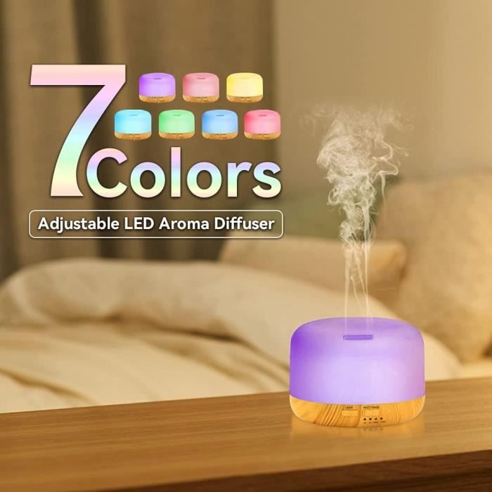 Diffuseur Huiles Essentielles, Humidificateur Électrique D'Air, Diffuseur Aromatique ...