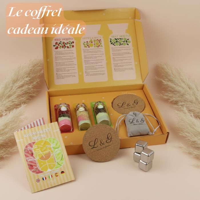 Kit Rhum Sweet Rhum - Kit épices pour Rhum arrangé - Coffret Cocktail ...