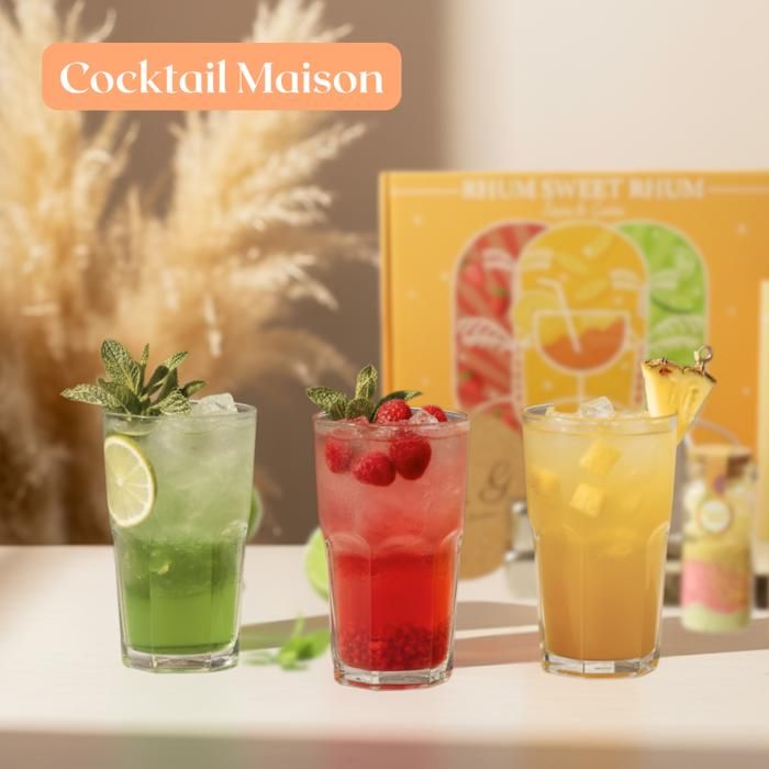 Kit Rhum Sweet Rhum - Kit épices pour Rhum arrangé - Coffret Cocktail ...