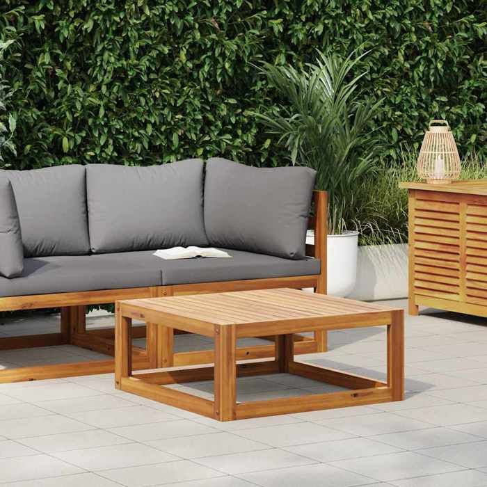 "Printemps 2026 Soldes"Brun Table basse 68x68x29 cm Bois d'acacia solide 2_495434 - Cdiscount Maison