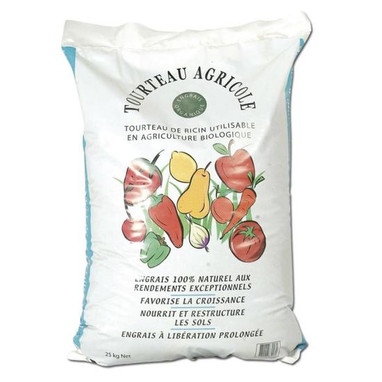 Tourteaux de ricin en semoule - répulsif rongeurs et taupin - Sac 25 kg ...