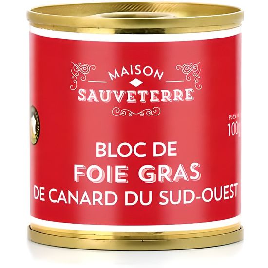 Bloc de foie gras de Canard IGP Sud Ouest - Boite 65g - Cdiscount Au quotidien