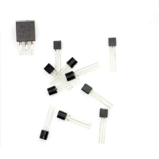 10x Transistor 2N5401 B331 - PNP - TO-92 - 36tran003 - Cdiscount Bricolage
