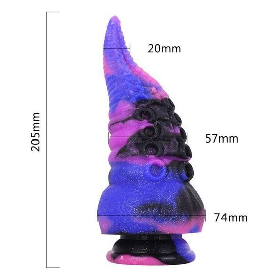 Pieuvre Tentacle Pénis Artificiel, Dildo Animal Éducatif Femmes Ventouse Lesbienne Silicone ...