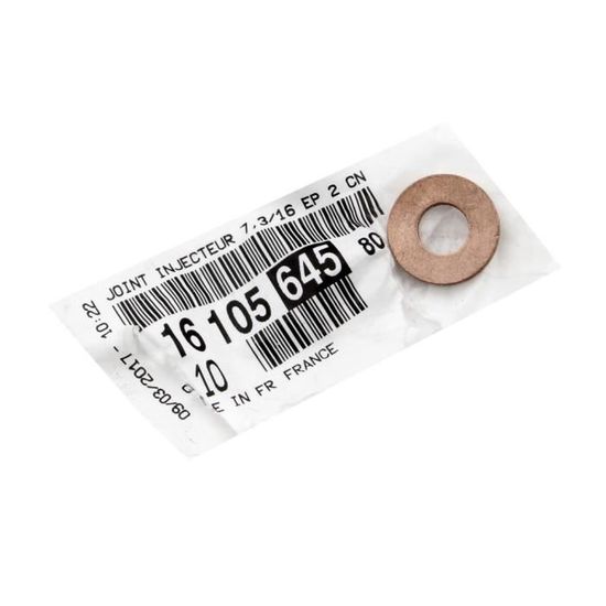Bague d'Étanchéité d'Injecteur Berlingo C2 C3 C4 C5 Fiat Scudo Peugeot ...