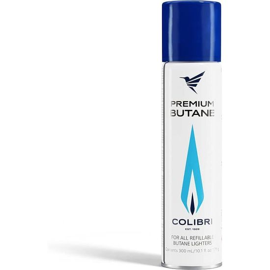 Colibri Premium Butane Bouteille de gaz 300 ML pour Tous Les briquets ...