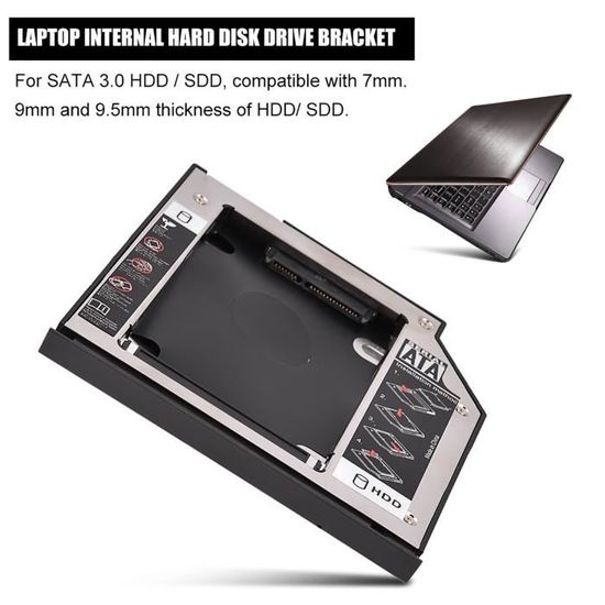 AIM- SATA3.0 HDD Boîtier interne Support de CD-ROM pour lecteur de ...
