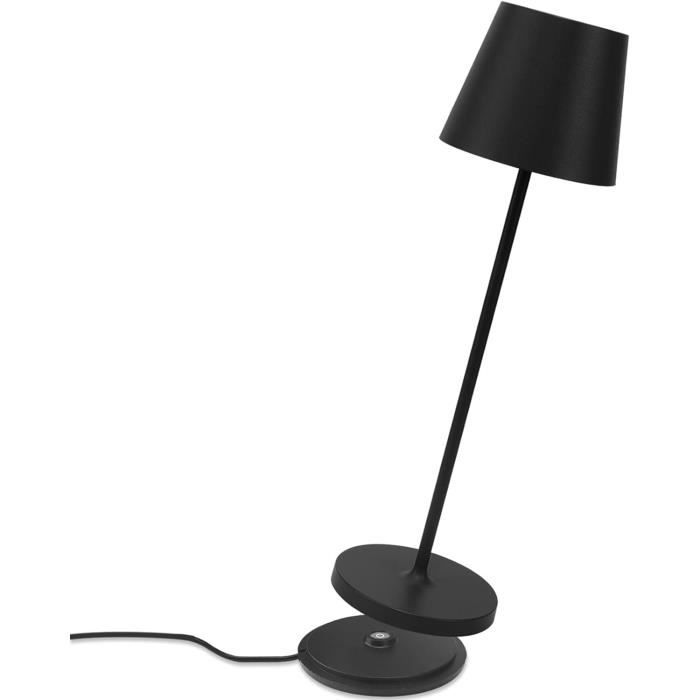 Lampe De Table Led Dimmable Intérieur Et Extérieur Rechargeable Couleur ...