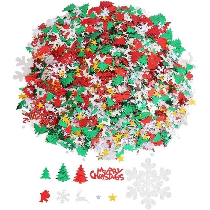 Co Confettis De Noël Confettis Décorations Forme De Pentagramme ...
