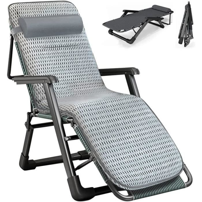 LIWI-Transat Jardin Exterieur, Inclinable Transat Bain de Soleil ...