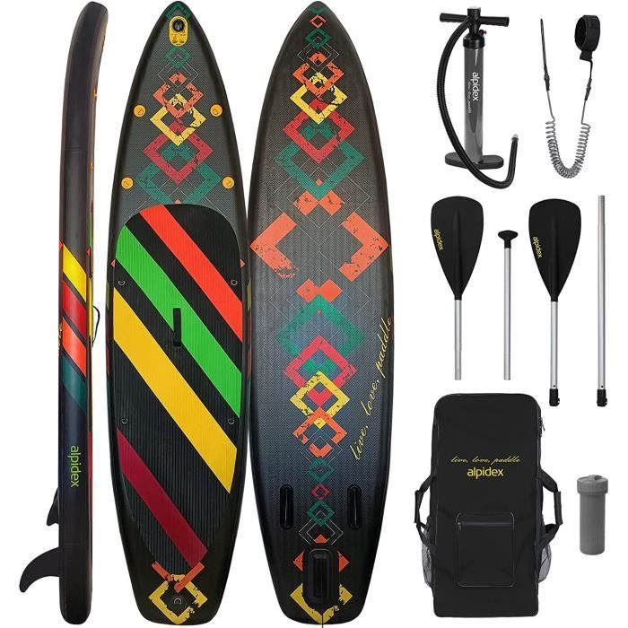 Sup Planche Padel Gonflable iSup 320 x 76 x 15 cm . 200 kg Stand Up ...