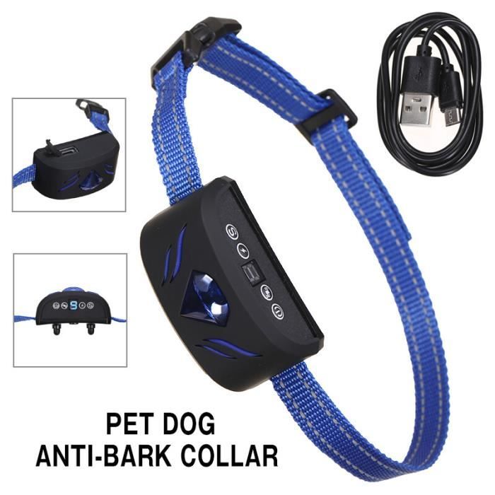 Collier d'entraînement Anti-aboiement - Dressage - Chien - Choc ...