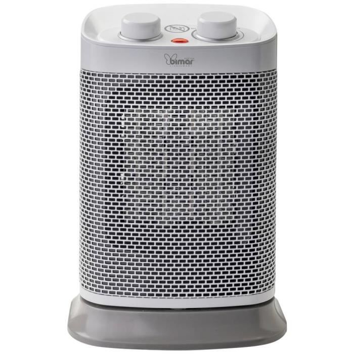 Radiateur soufflant bimar HP121 15 m² gris - Cdiscount Bricolage