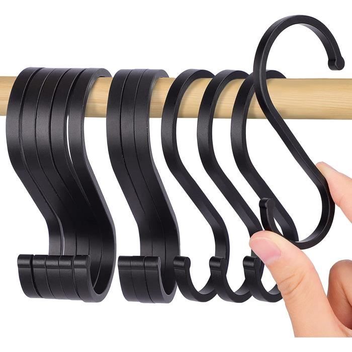 Crochets en S aluminium Lot de 12 Crochet Cuisine robustes Crochet en S ...