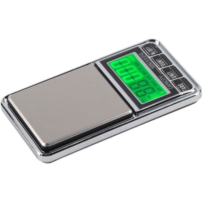 Duokon Weight Scale, Green Backlight Scale, Pocket Scale for Kitchen ...