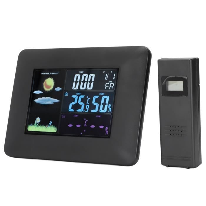 Fdit hygromètre numérique sans fil Thermomètre extérieur d'intérieur de ...