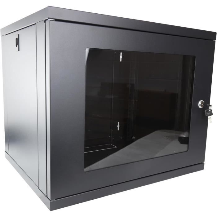 Kenable Flat Pack Armoire de données murale pour rack réseau 19 Petit ...