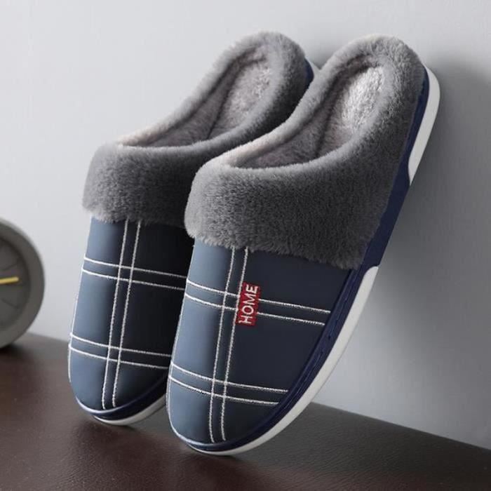CHAUSSON - PANTOUFLE - BABOUCHE Pantoufle Hiver Unisexe Design ...
