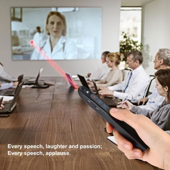 Stylo à bille basculante laser télécommandé pour présentateur sans fil ...