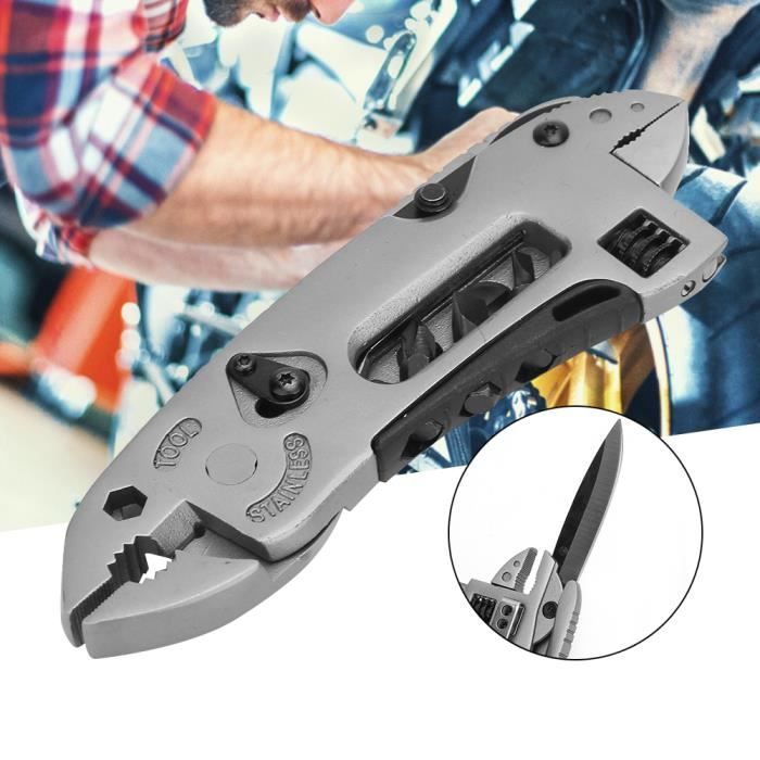 Qiilu Couteau multi-outils Pince de camping en plein air multifonction ...