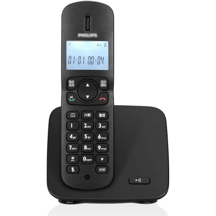 Téléphone Fixe Et Corded sans Fil numérique Combo Téléphone, avec Smart ...