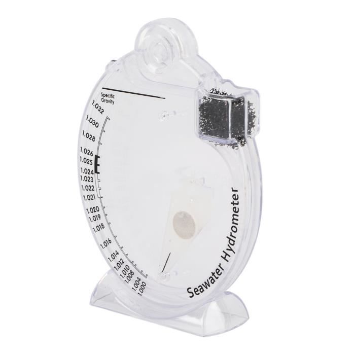Test de gravité d'aquarium Hydromètre de Mer Test de Gravité Spécifique ...