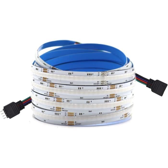 Arotelicht Ruban LED COB 24V RGB Bande LED COB 2m 840LEDs-m Flexible ...