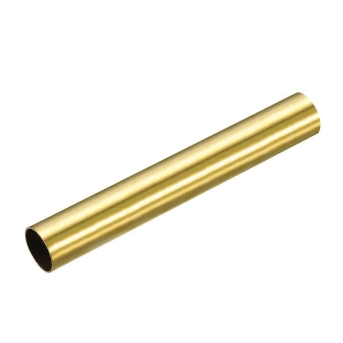 Tuyau Tube VOCOSTE laiton 15mm Diamètre extérieur 100mm Longueur 0,5mm Épaisseur Rond Tube droit ...