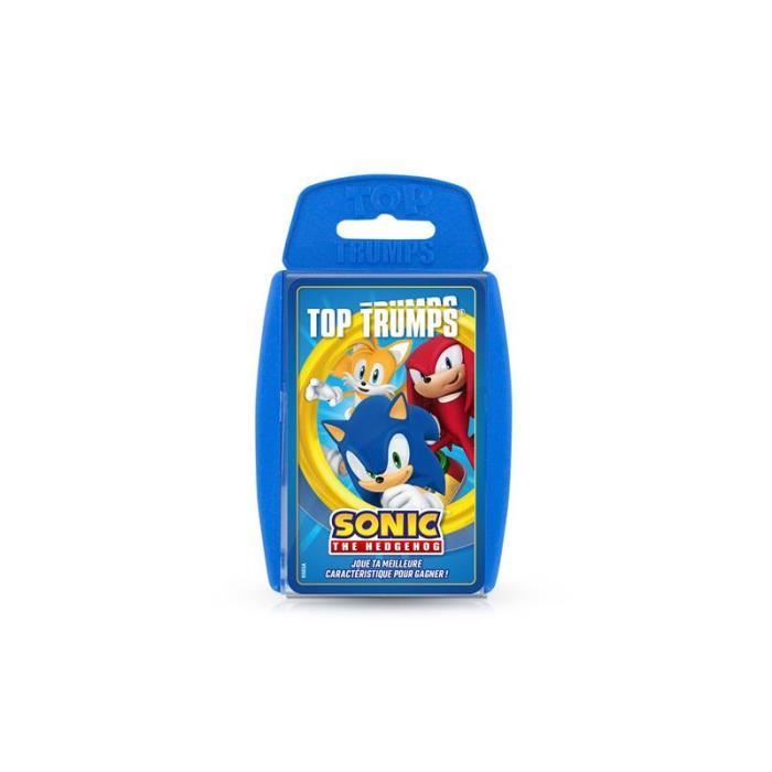 Jeu de carte - Winning Moves - Top Trumps Sonic - 8 ans et plus ...