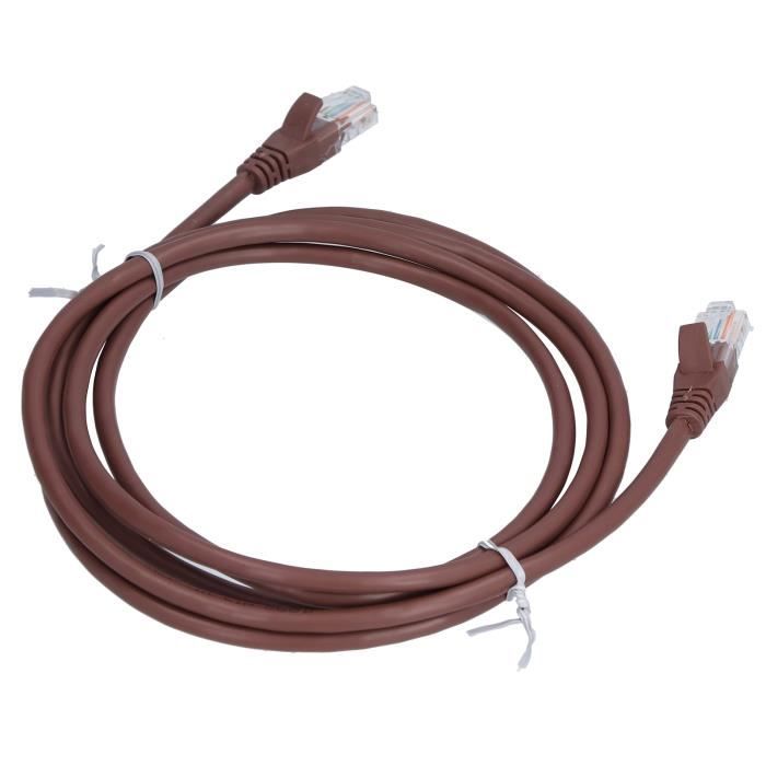 YOSOO Câble Ethernet CAT 5 UTP 100M Double Structure Patch Cord Gigabit ...
