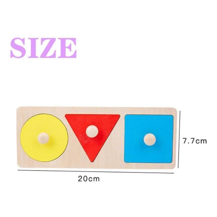 Puzzle à Changement de Forme,Puzzle Bois Peg Puzzle Puzzle de Forme ...