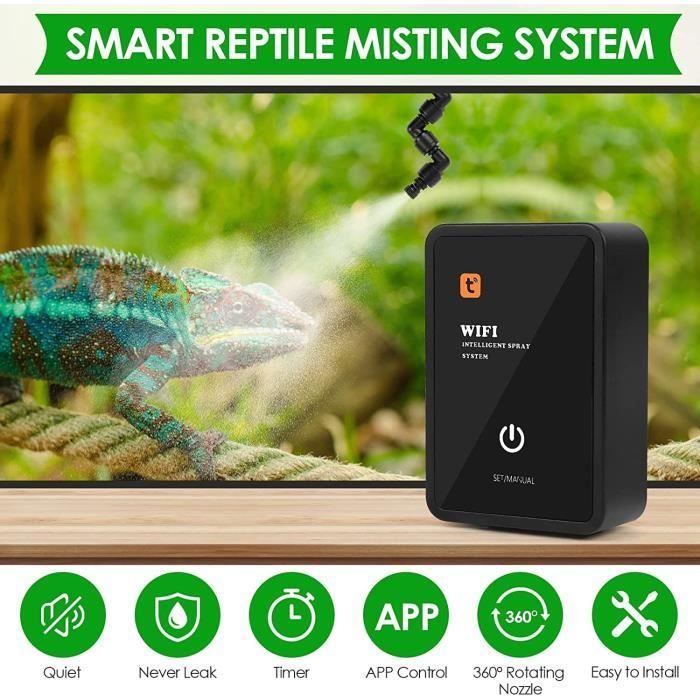 Terrarium - Humidificateur Wifi Reptile Mister Automatic Minuterie ...