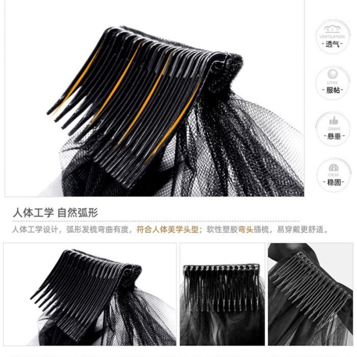 Voile de Mariage de Mariee - KJEHOME - Ghost Large Curve Gossamer Party ...