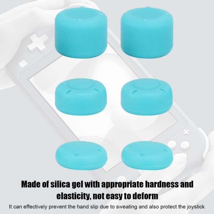 Capuchon de bouton 6PCS pour Switch Lite Joystick Rehaussant Anti ...