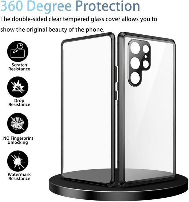 Coque Intégrale 360° Samsung Galaxy S22 Ultra Double Face Antichoc