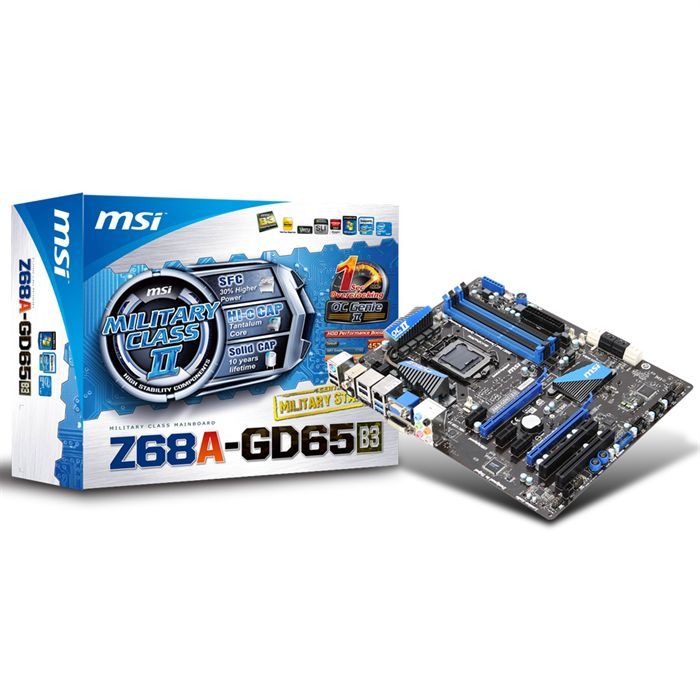 MSI Z68A-GD65 (B3) - Cdiscount Informatique