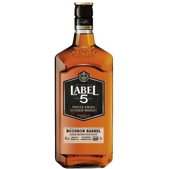 Label 5 - Bourbon Barrel - Single grain scotch whisky - 40,0 % Vol. - 70 cl - Achat / Vente ...