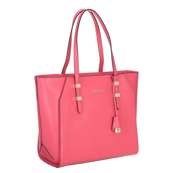 GUESS Sac à Main SISSI 39 cm Fuchsia Femme Fuchsia - Cdiscount ...
