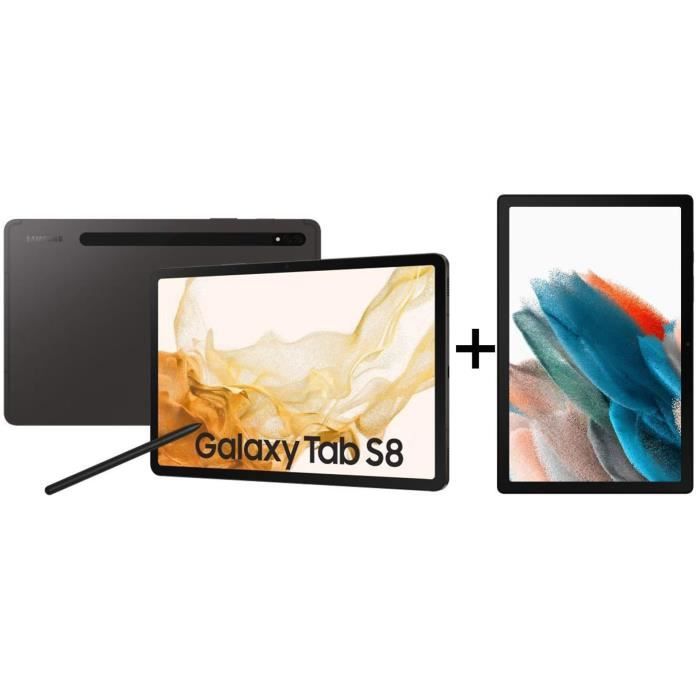Tablette Tactile - SAMSUNG - Galaxy Tab S8 - 11" - RAM 8Go - 128Go - Anthracite - 5G - S Pen ...
