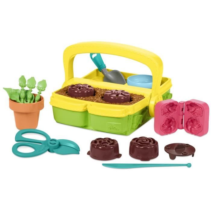 Play-Doh Mon jardin de fleurs, coffret de pâte à modeler inspiré du ...