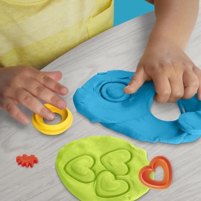 Play-Doh Starters Dino des formes et couleurs, loisirs créatifs de pâte ...