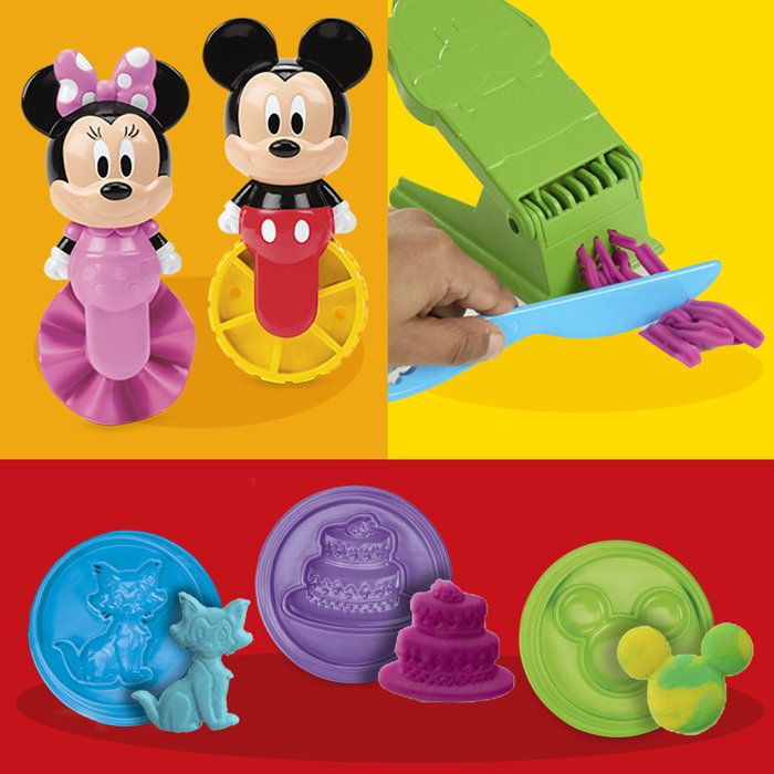Play-Doh Disney Junior Crée Une Histoire, Coffret de pâte à Modeler ...