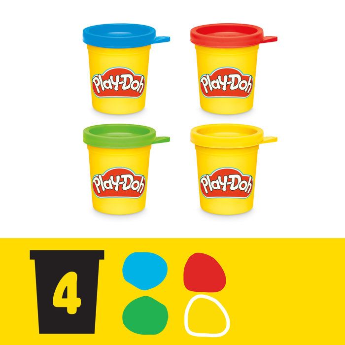 Play-Doh Disney Junior Crée Une Histoire, Coffret de pâte à Modeler ...